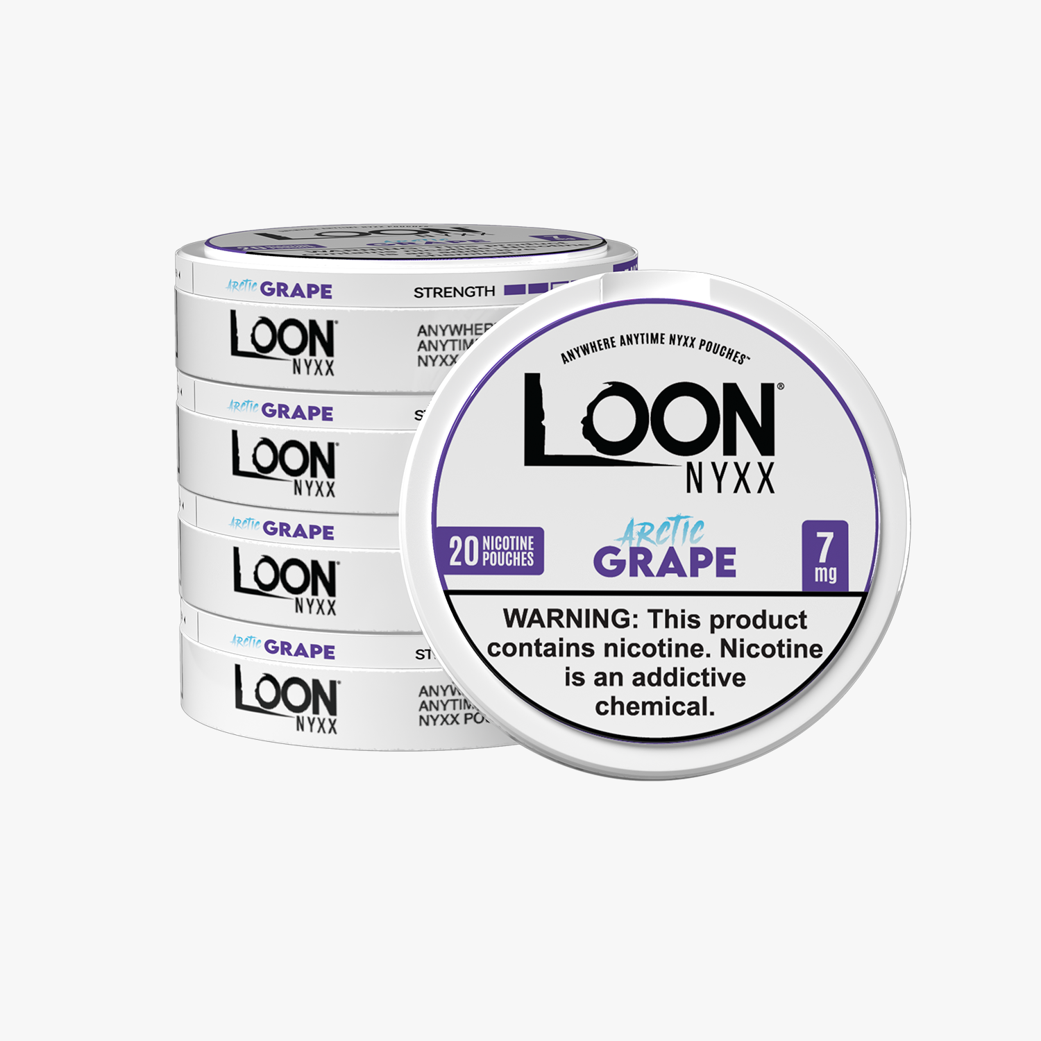 LOON NYXX - ARCTIC GRAPE 5-PACK – Loon Nyxx